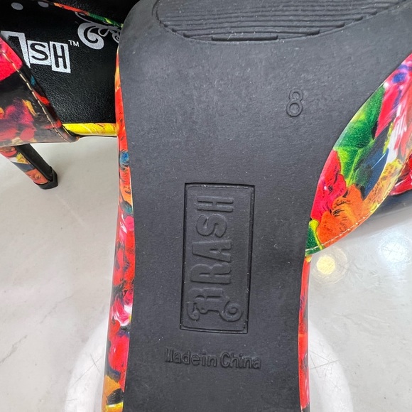 Brash | Shoes | Brash Women Karah Dorsay Shoes Yellow Floral Pointed ...